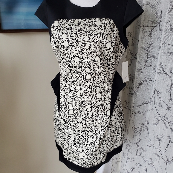 Robert Rodriguez | Dresses | Robert Rodriguez Printed Black And White ...